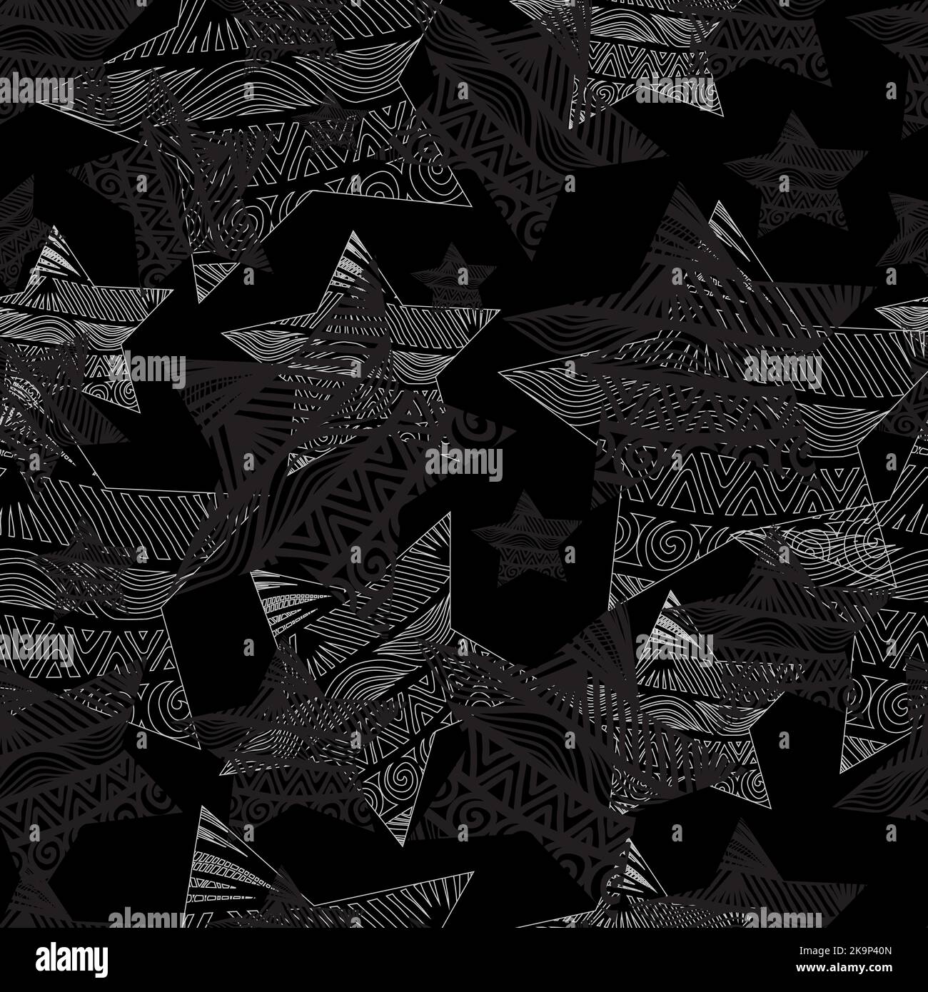 Abstract black and white background for posters, wallpapers, web ...