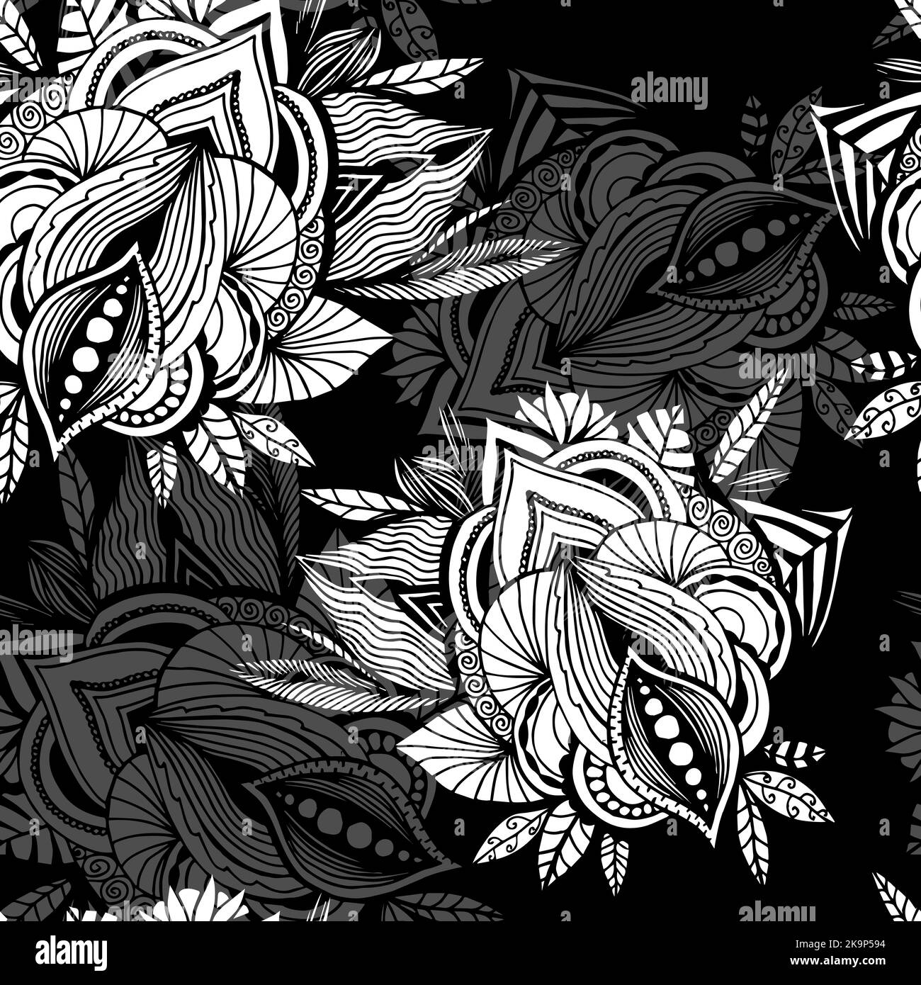 Abstract black and white background for posters, wallpapers, web ...
