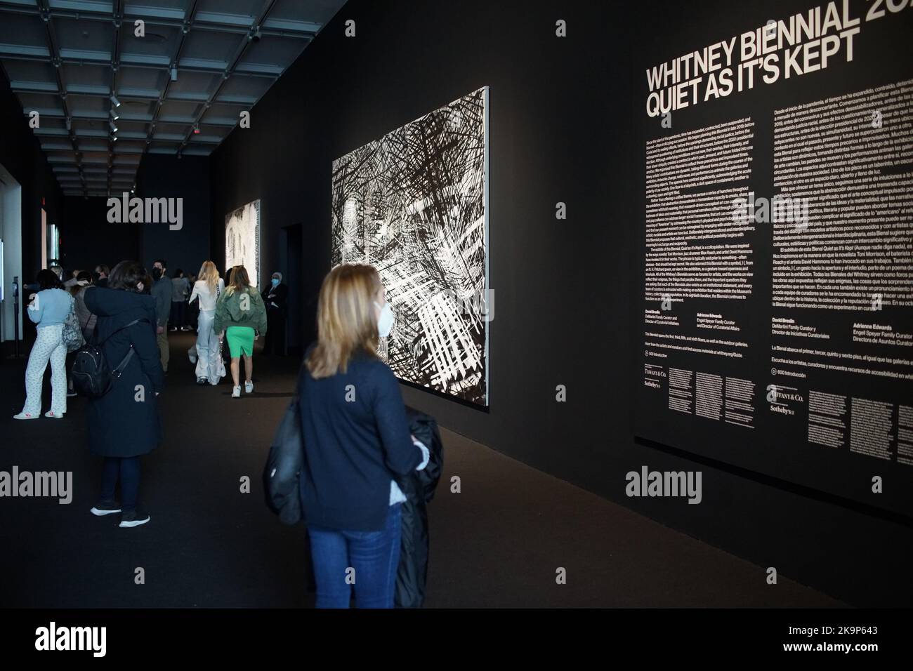 The Whitney Biennial is a biennial exhibition of contemporary American ...