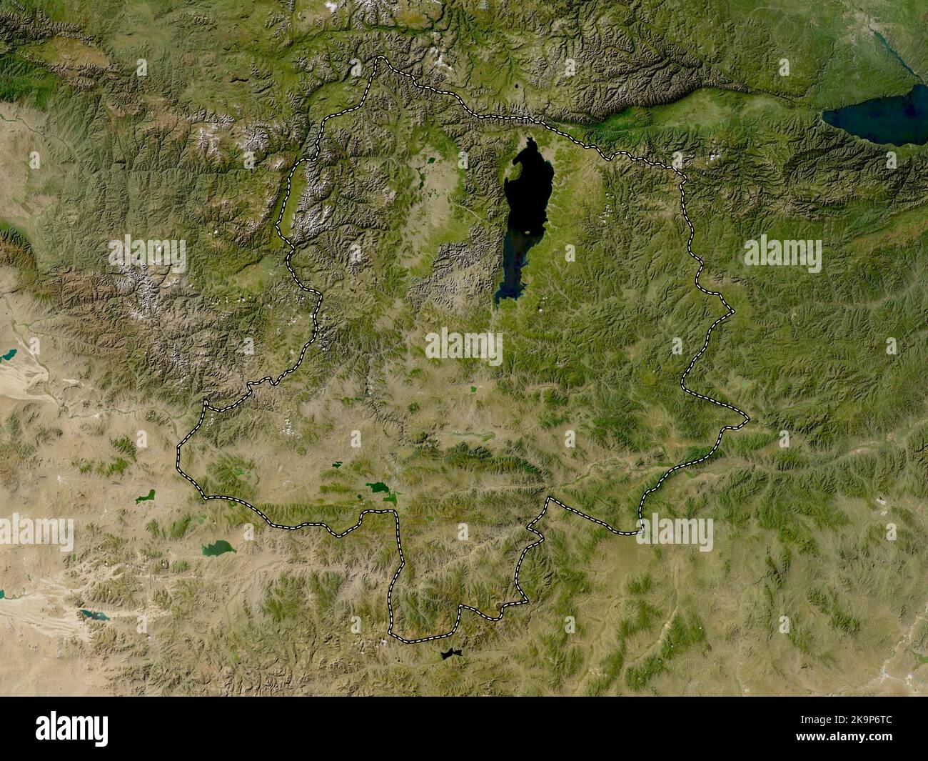Hovsgol, province of Mongolia. Low resolution satellite map Stock Photo ...