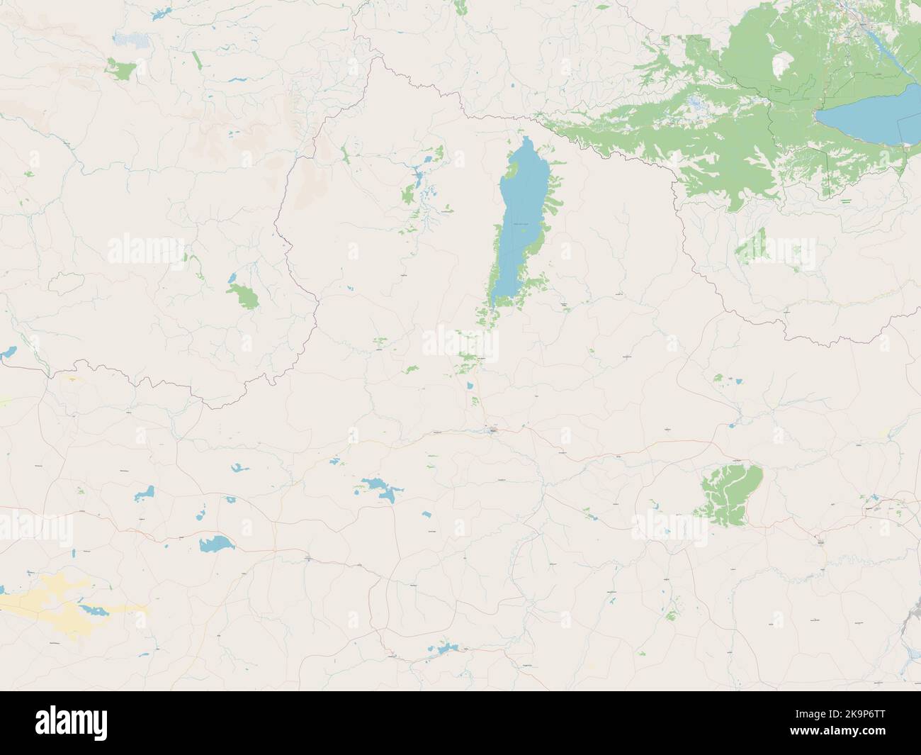 Hovsgol, province of Mongolia. Open Street Map Stock Photo - Alamy