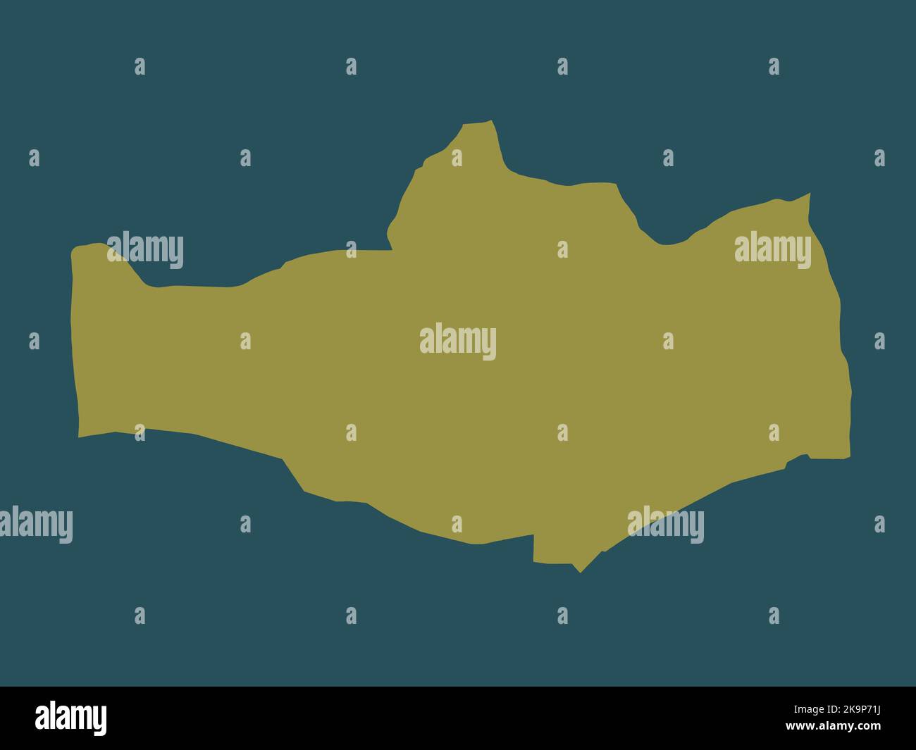 Outline map of omnogovi hi-res stock photography and images - Alamy