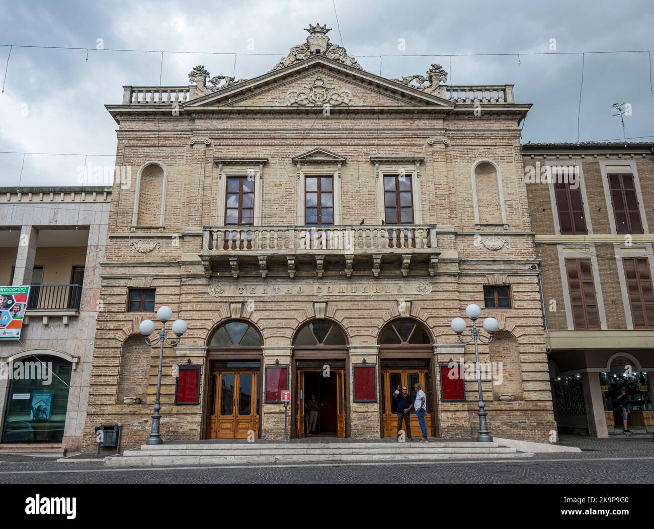 Atri, Italy - 07-09-2022: The famous theater of Atri Stock Photo - Alamy