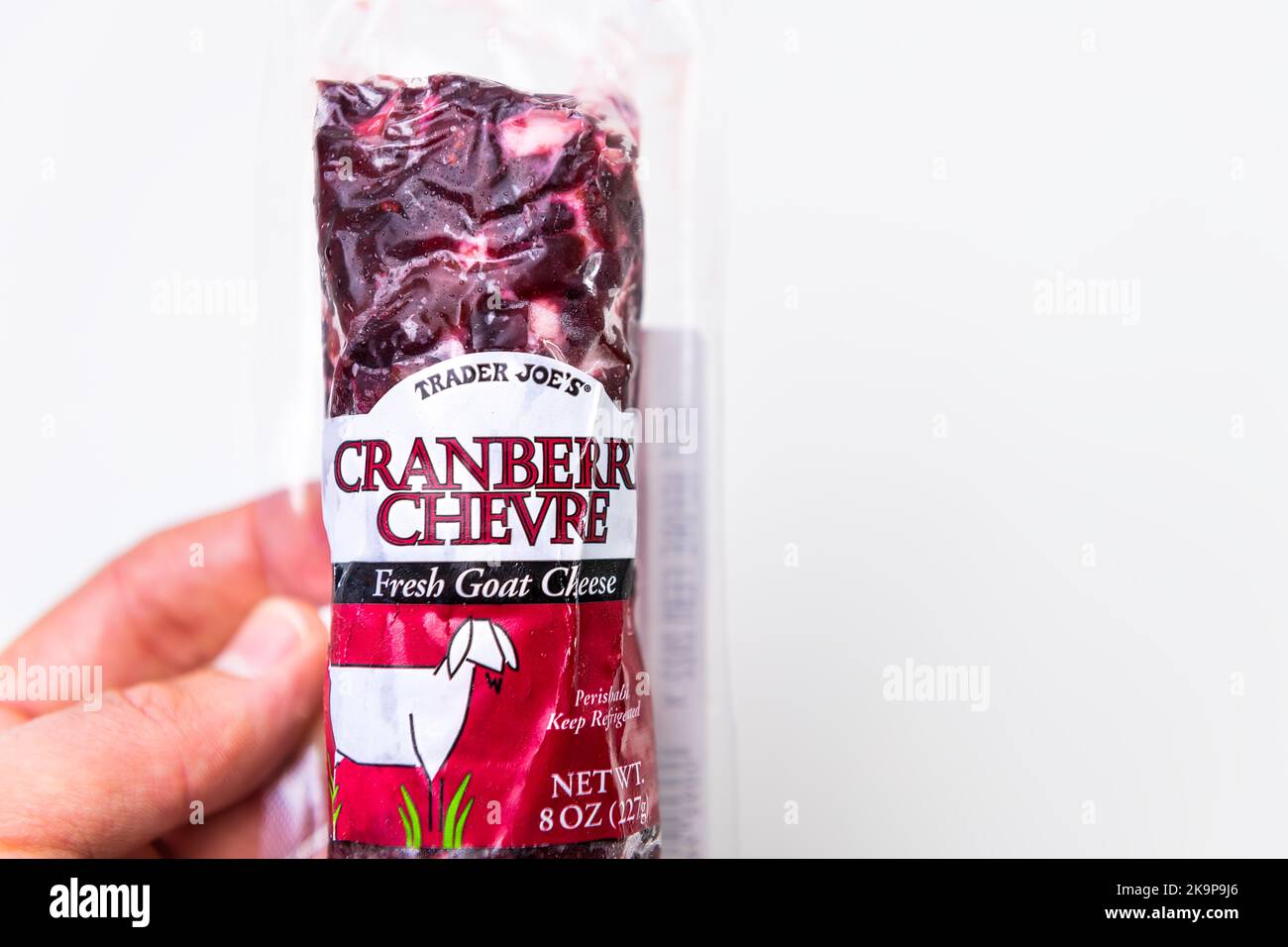 Soft cheese goat log hi-res stock photography and images - Alamy