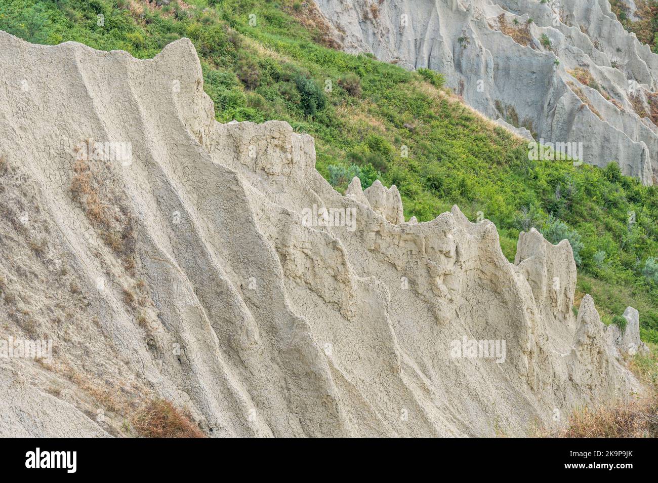The calanchi di Atri with its stupendous and amazing clayey formations ...