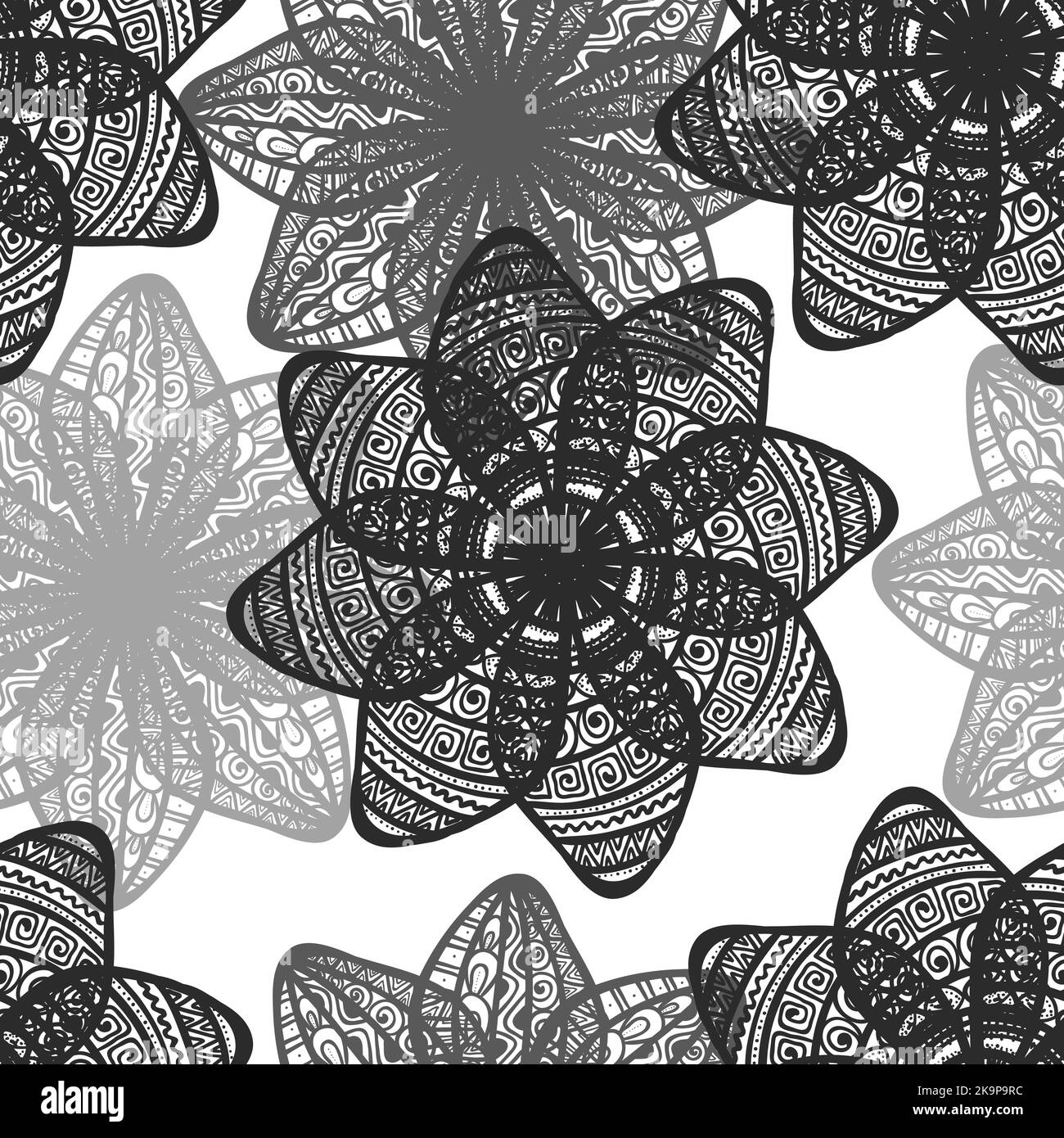 Abstract black and white background for posters, wallpapers, web ...