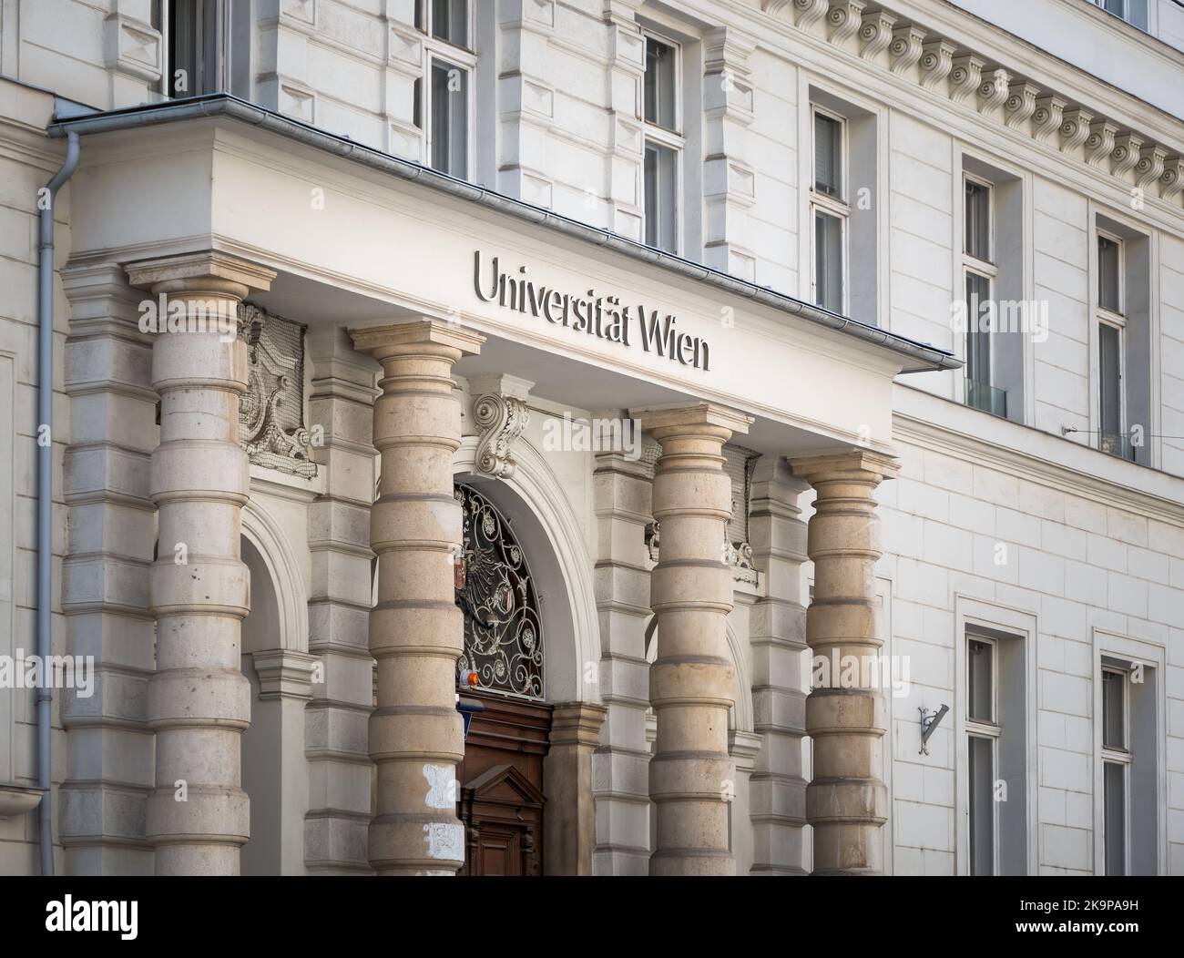 Modern architecture university in vienna hi-res stock photography and ...