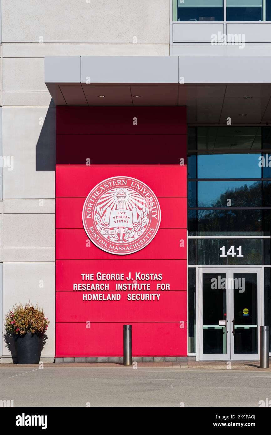 Burlington, MA - Oct. 19, 2022: The George J Kostas Research Institute ...