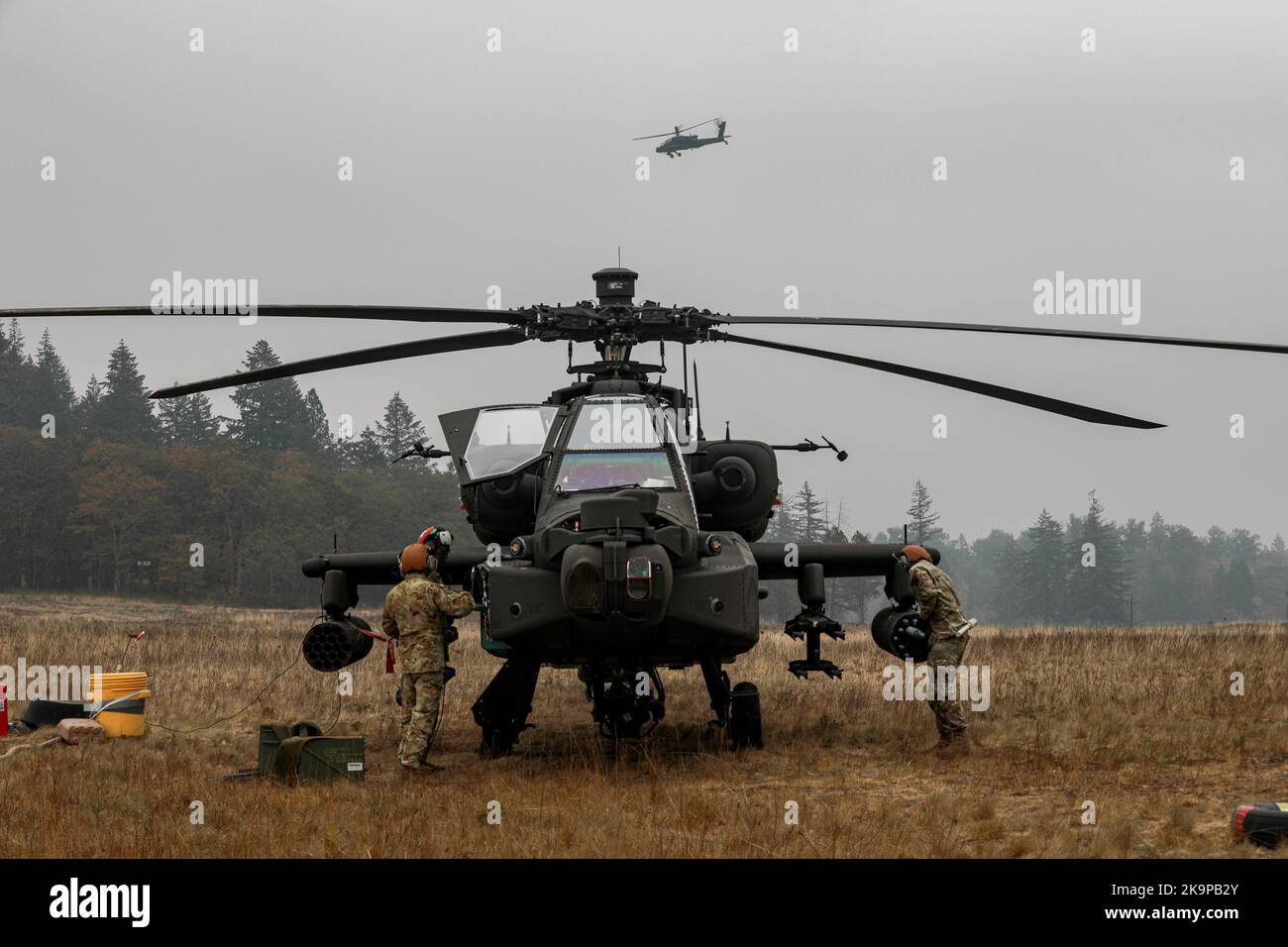 Soldiers assigned to 1-229 Attack Battalion, 16th Combat Aviation ...