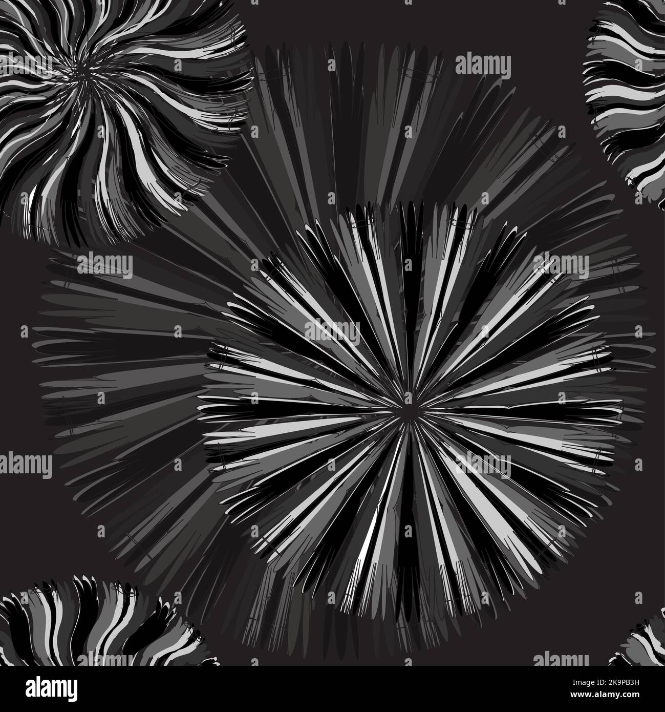 Abstract black and white background for posters, wallpapers, web ...