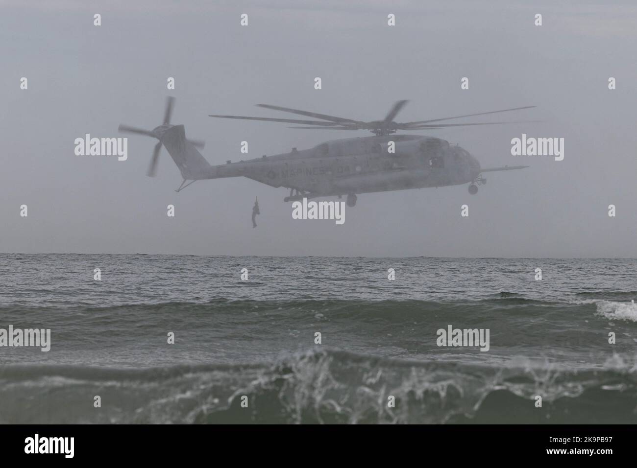 A U.S. Marine with Maritime Special Purpose Force, 26th Marine ...
