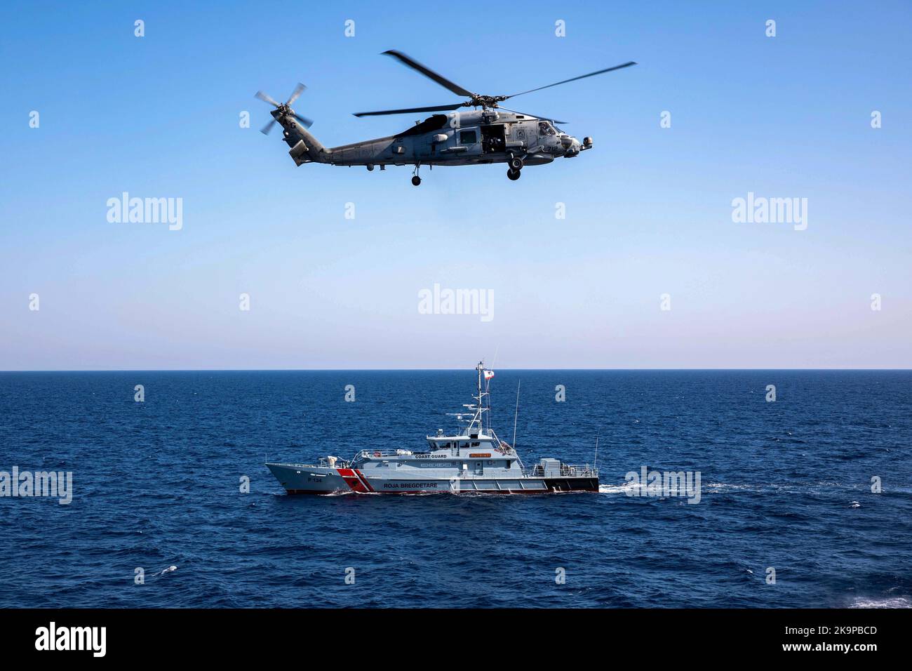 221027-N-TC847-1209 ADRIATIC SEA (Oct. 27, 2022) An MH-60R Sea Hawk ...