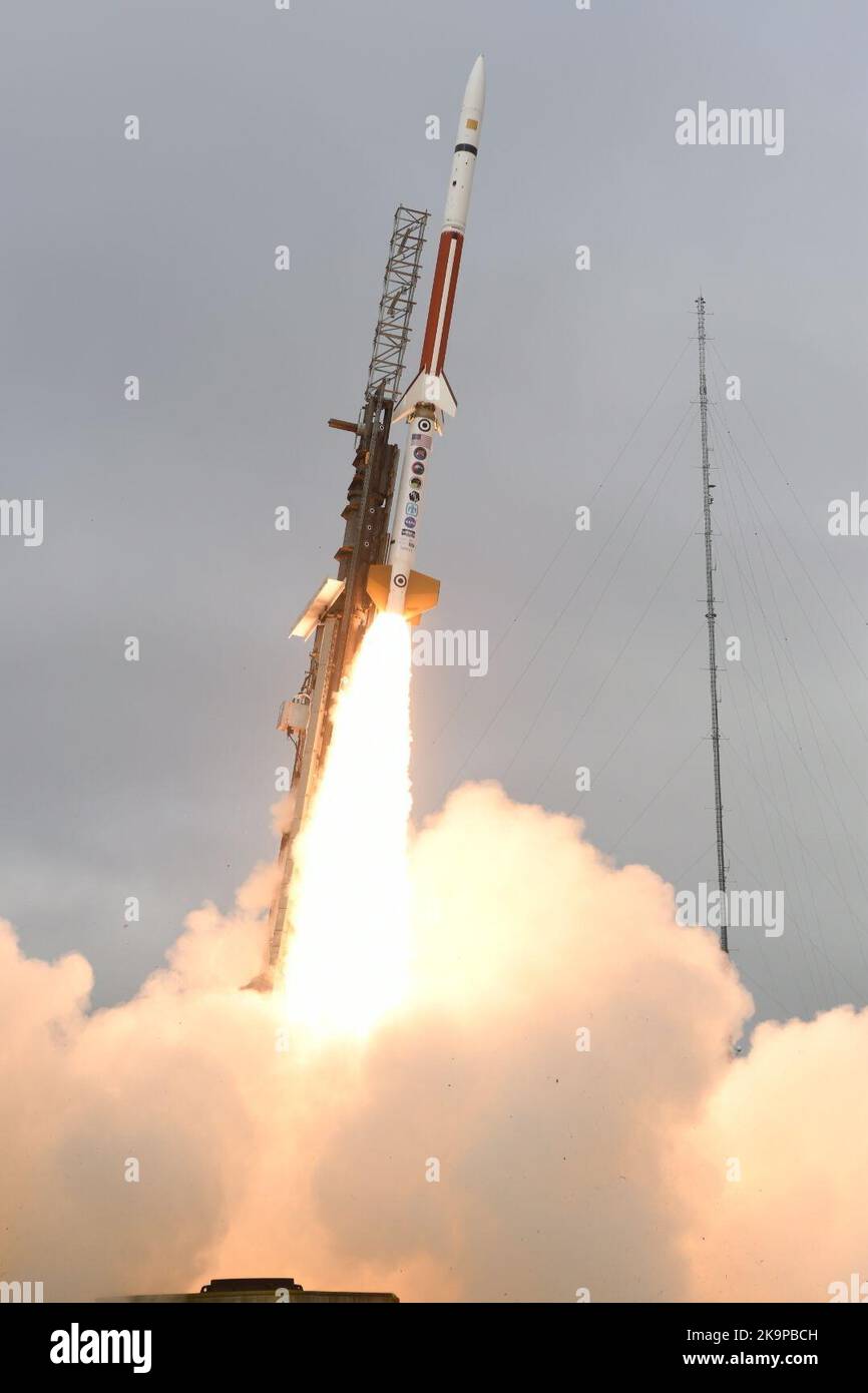 WALLOPS ISLAND, Va. (Oct. 26, 2022) The U.S. Navy launches a hypersonic ...