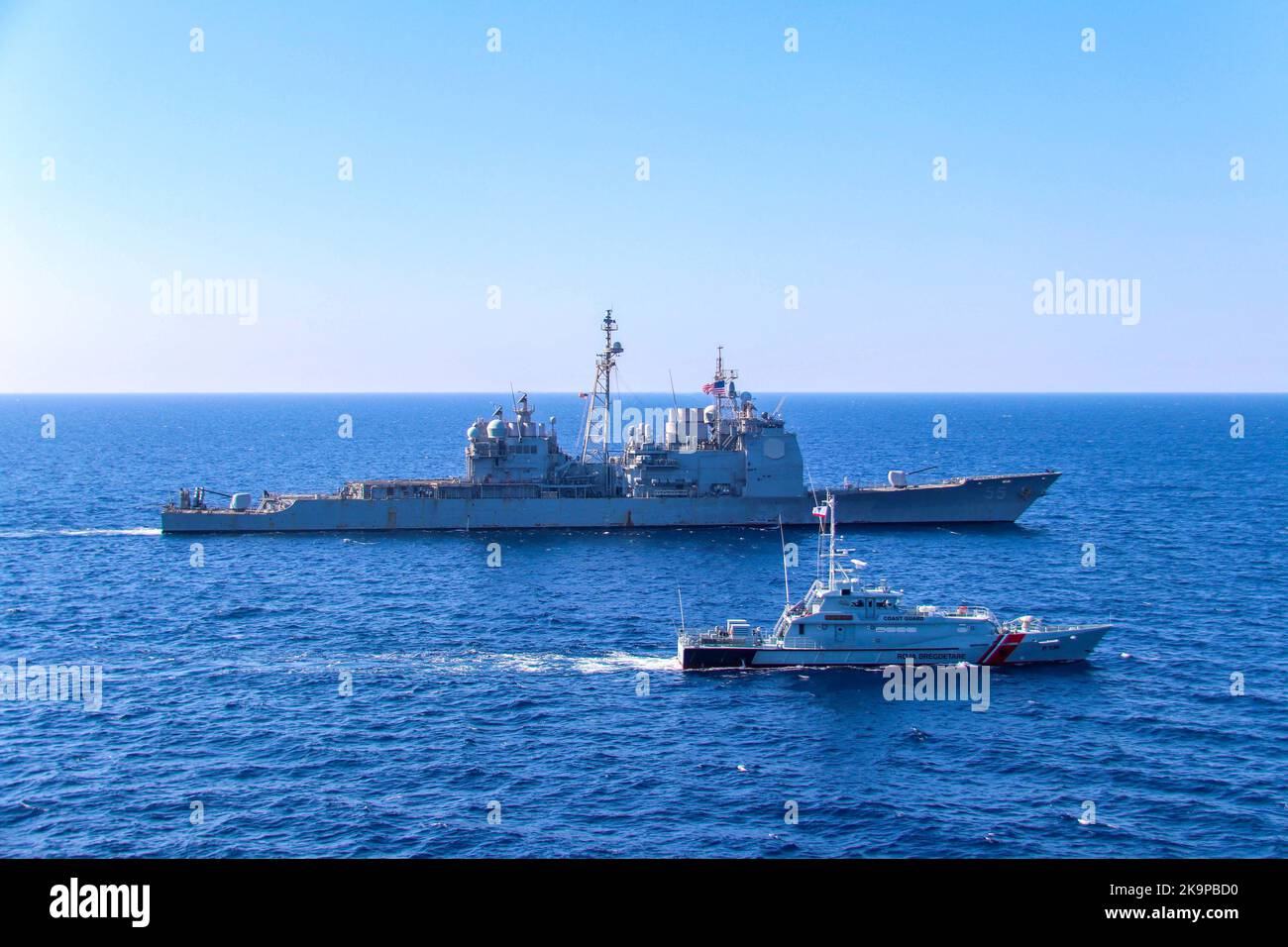 221027-N-N0777-1633 ADRIATIC SEA (Oct. 27, 2022) The Ticonderoga-class ...