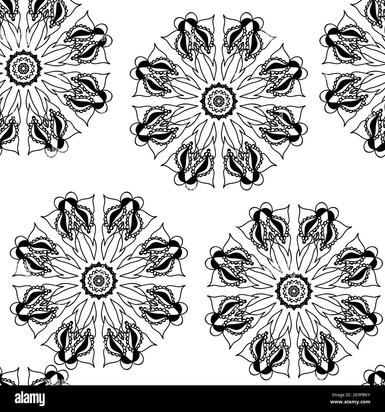 Abstract black and white background for posters, wallpapers, web ...