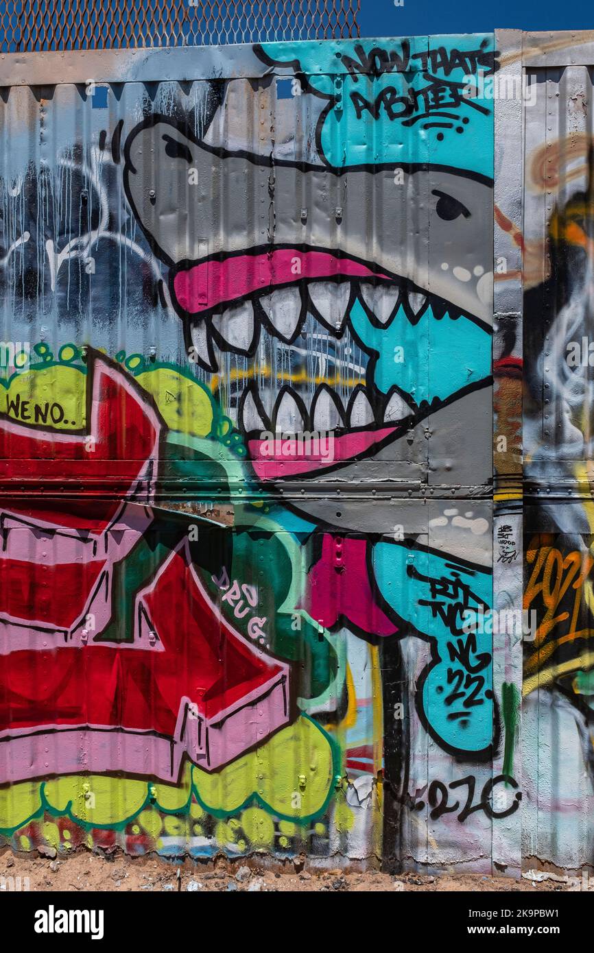 Graffiti alley albuquerque hi-res stock photography and images - Alamy