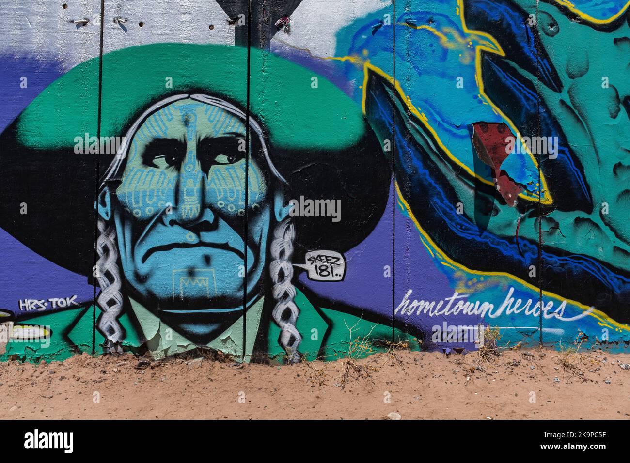 Graffiti alley albuquerque hi-res stock photography and images - Alamy