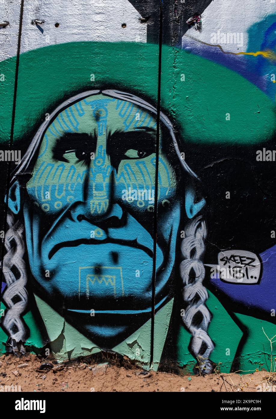 Graffiti alley albuquerque hi-res stock photography and images - Alamy