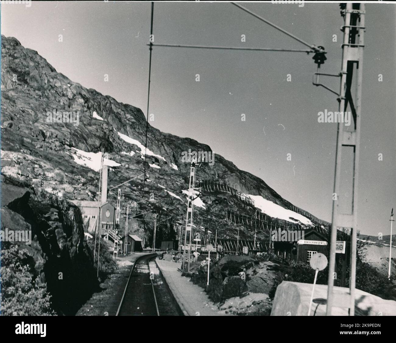 The national border seen from the south side Stock Photo - Alamy