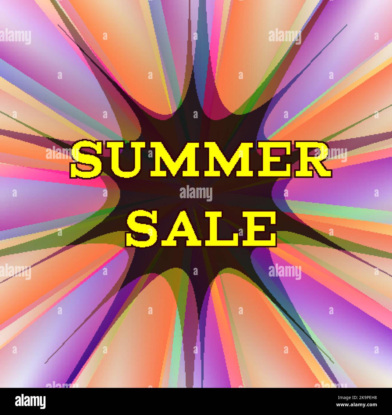 Creative bright colorful background for summer design Stock Vector ...