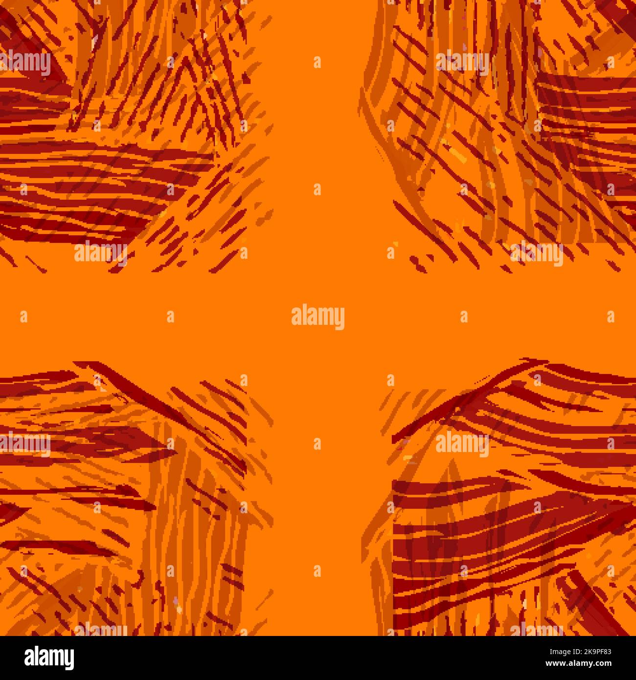 Colorful decorative seamless pattern of abstract lines and shapes Stock ...