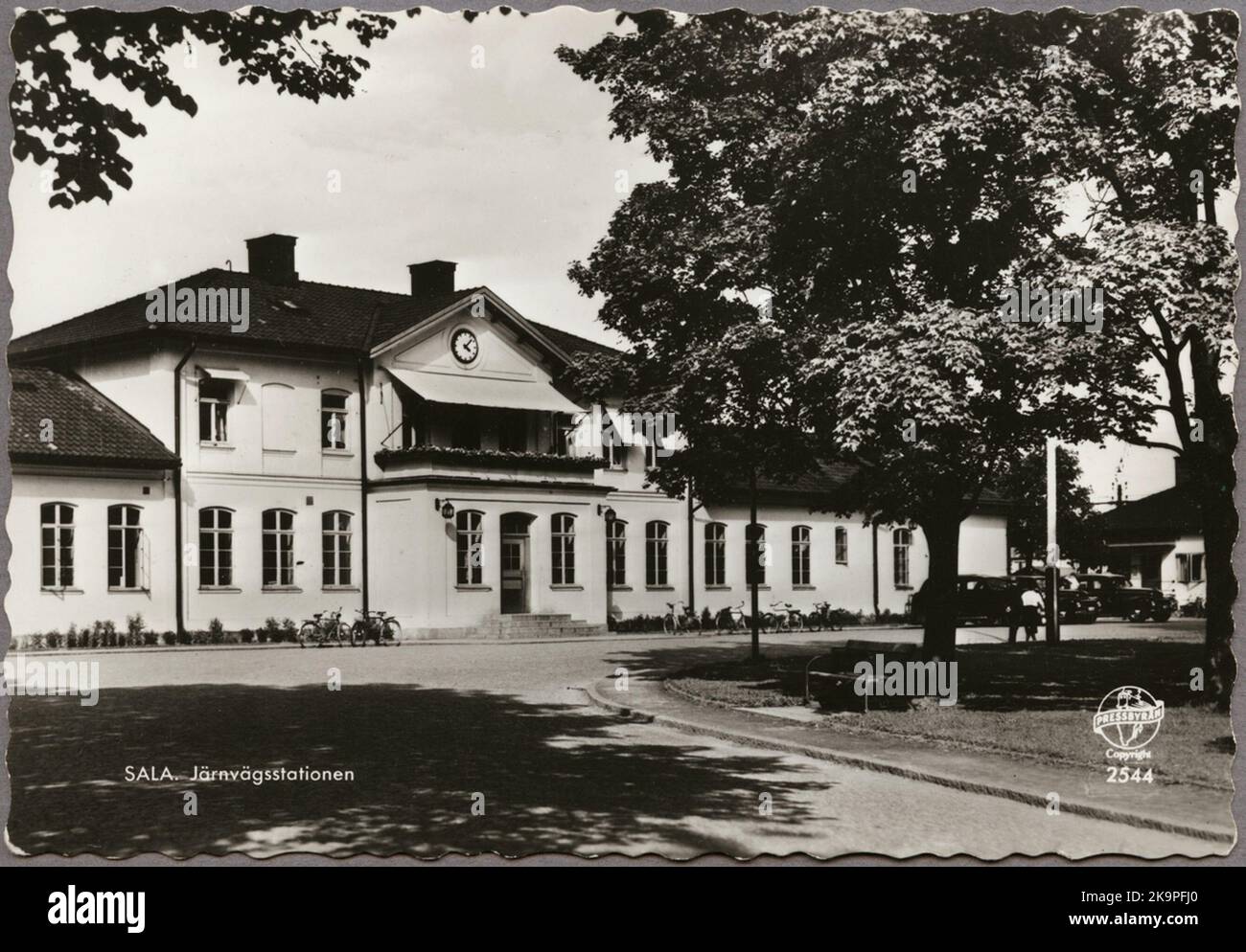 Sala station house Stock Photo - Alamy