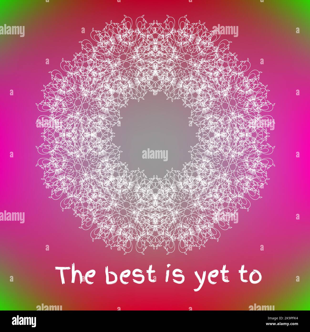 Best wishes quote on blue blot. Hand painted watercolor abstract ...