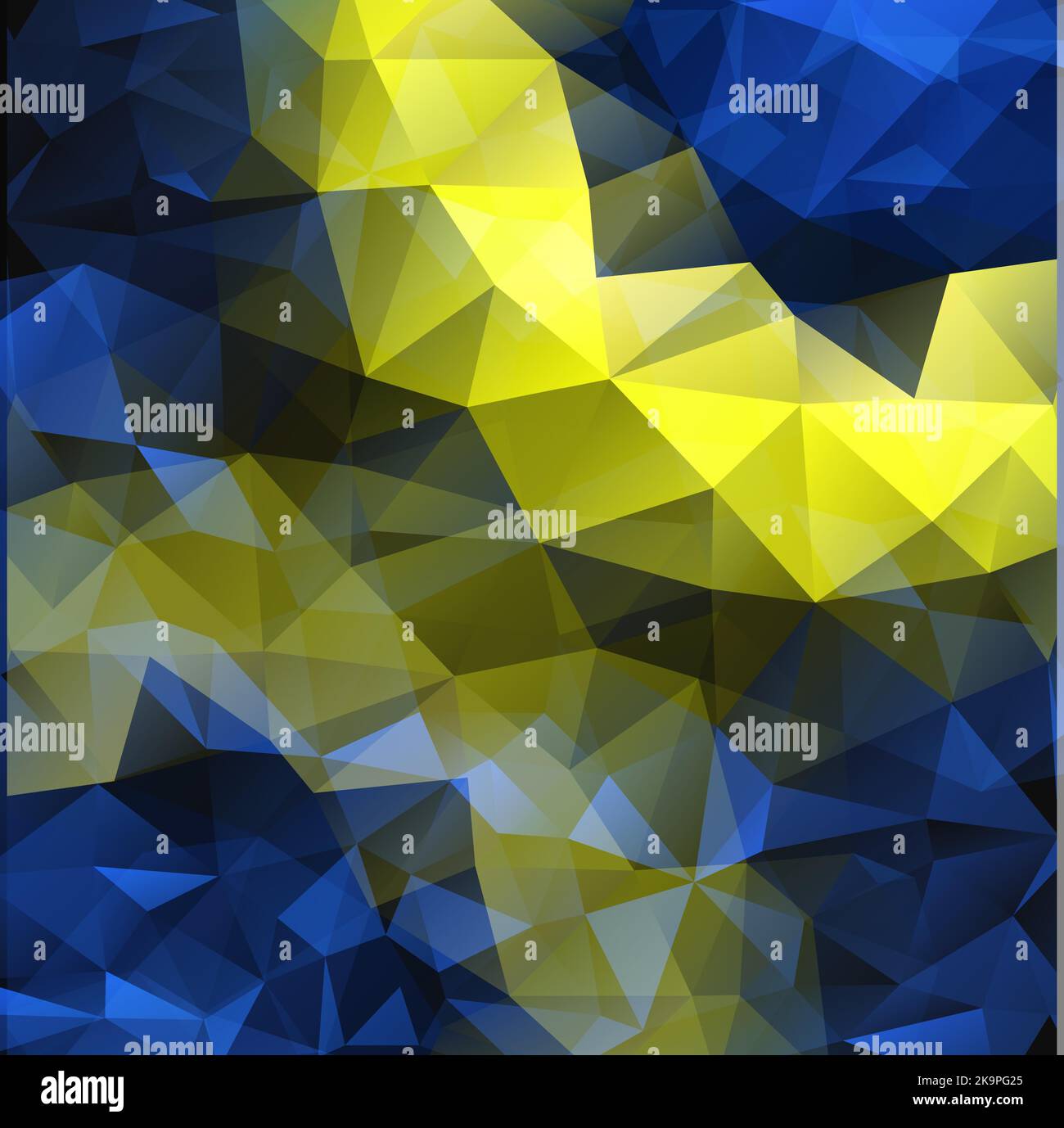 Abstract decorative vector background with triangular polygons Stock ...