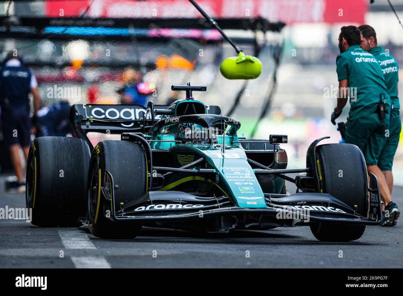 18 STROLL Lance (can), Aston Martin F1 Team AMR22, action during the Formula 1 Grand Premio de ...