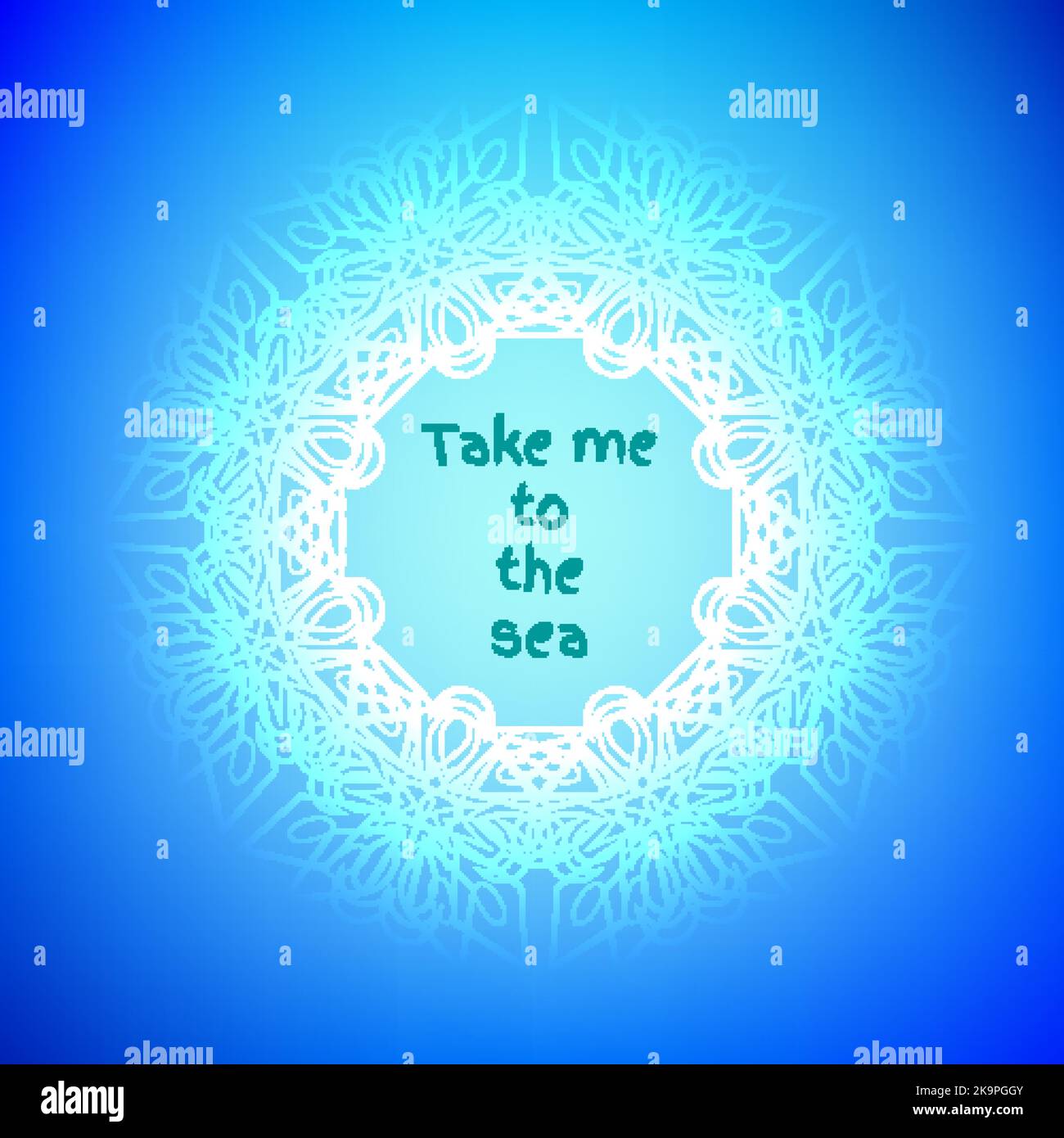 Decorative Card With Inspirational Quote Vector Calligraphy Hand