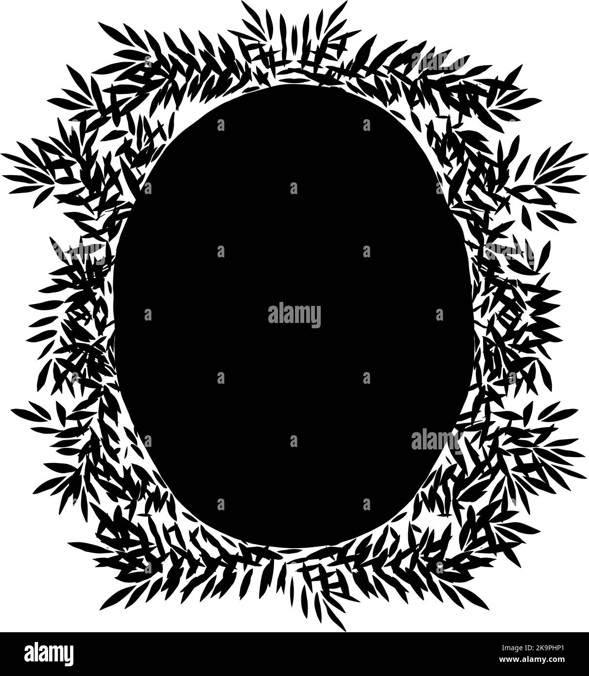 Ornate page cover, floral frame template for design Stock Vector Image ...