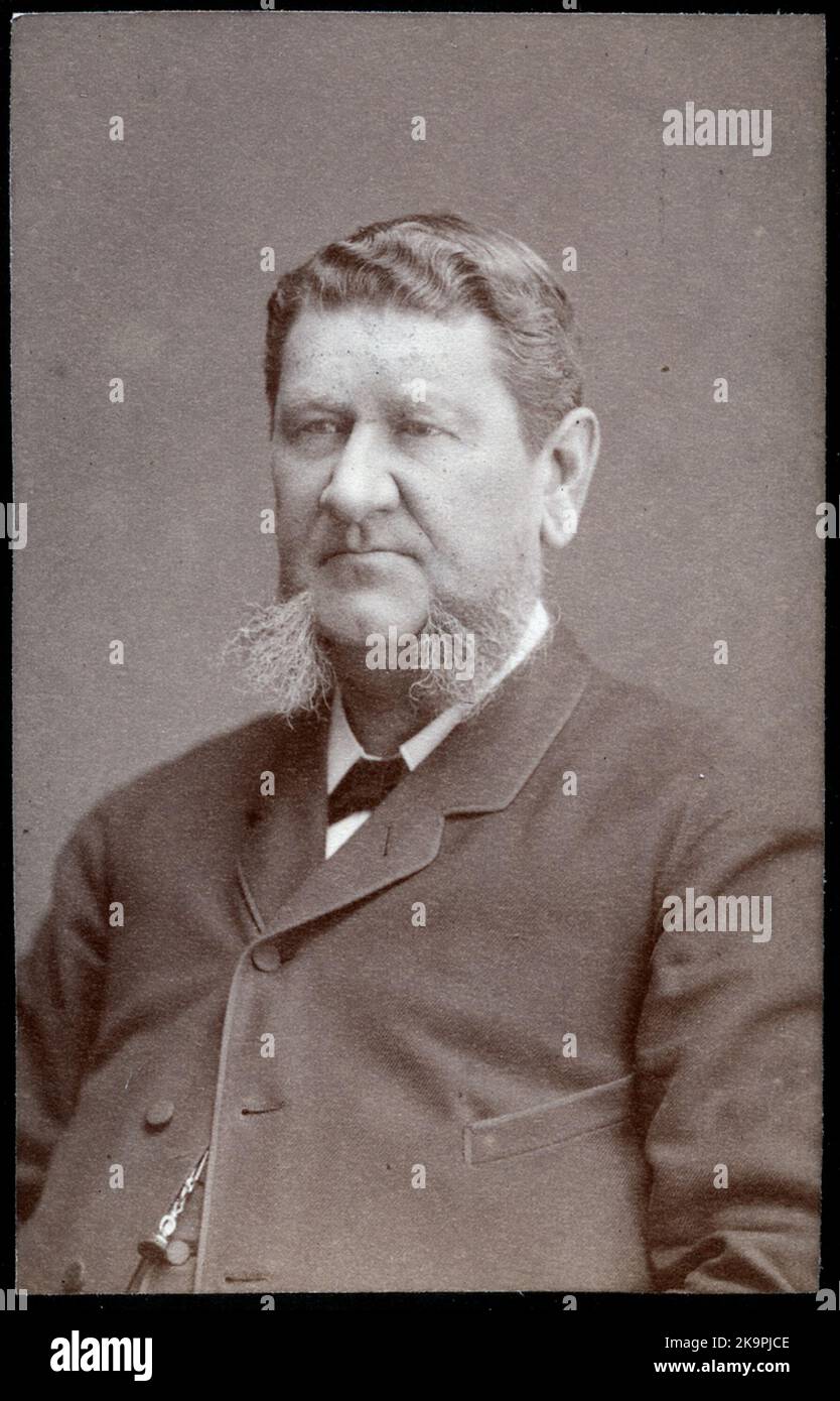 First station writer Johan Fredrik Westman Stock Photo - Alamy