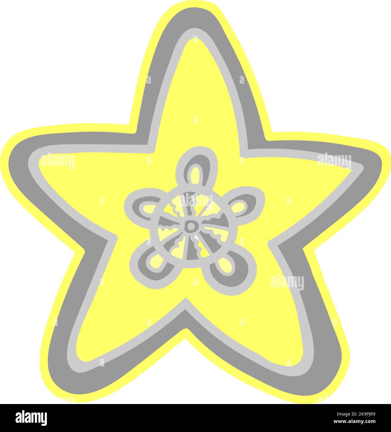 Gingerbread illustration. Funny vector image in cartoon style Stock ...