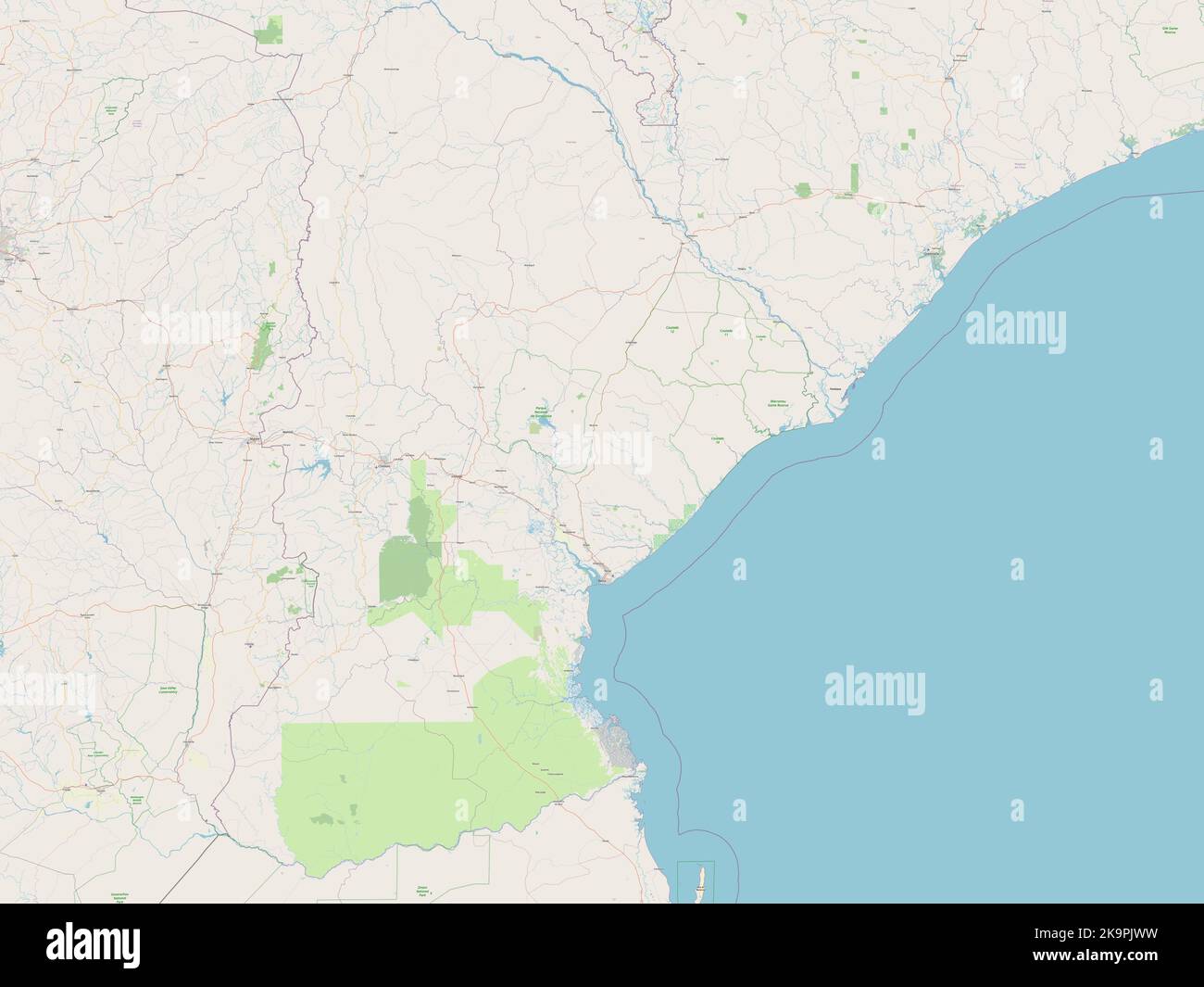 Map of sofala hi-res stock photography and images - Alamy