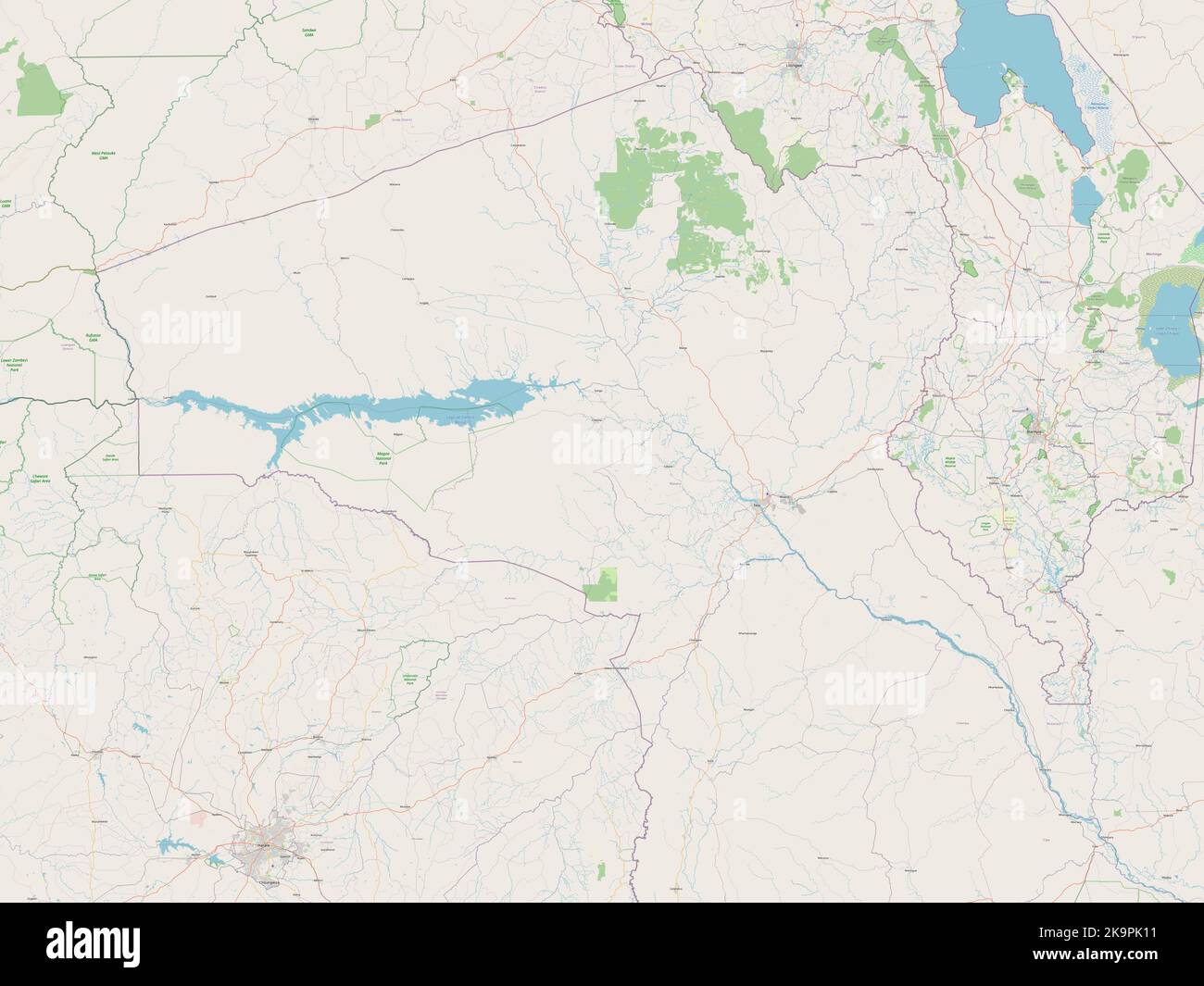 Tete outline map hi-res stock photography and images - Alamy