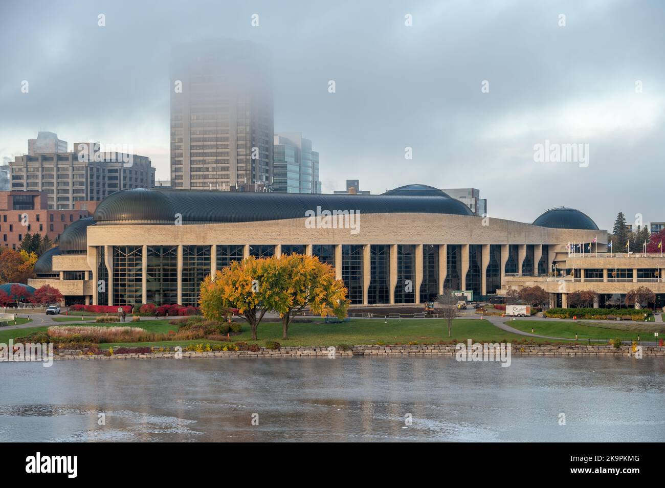 Gatineau, Quebec - October 19, 2022: Facade of the Canadian Museum of ...