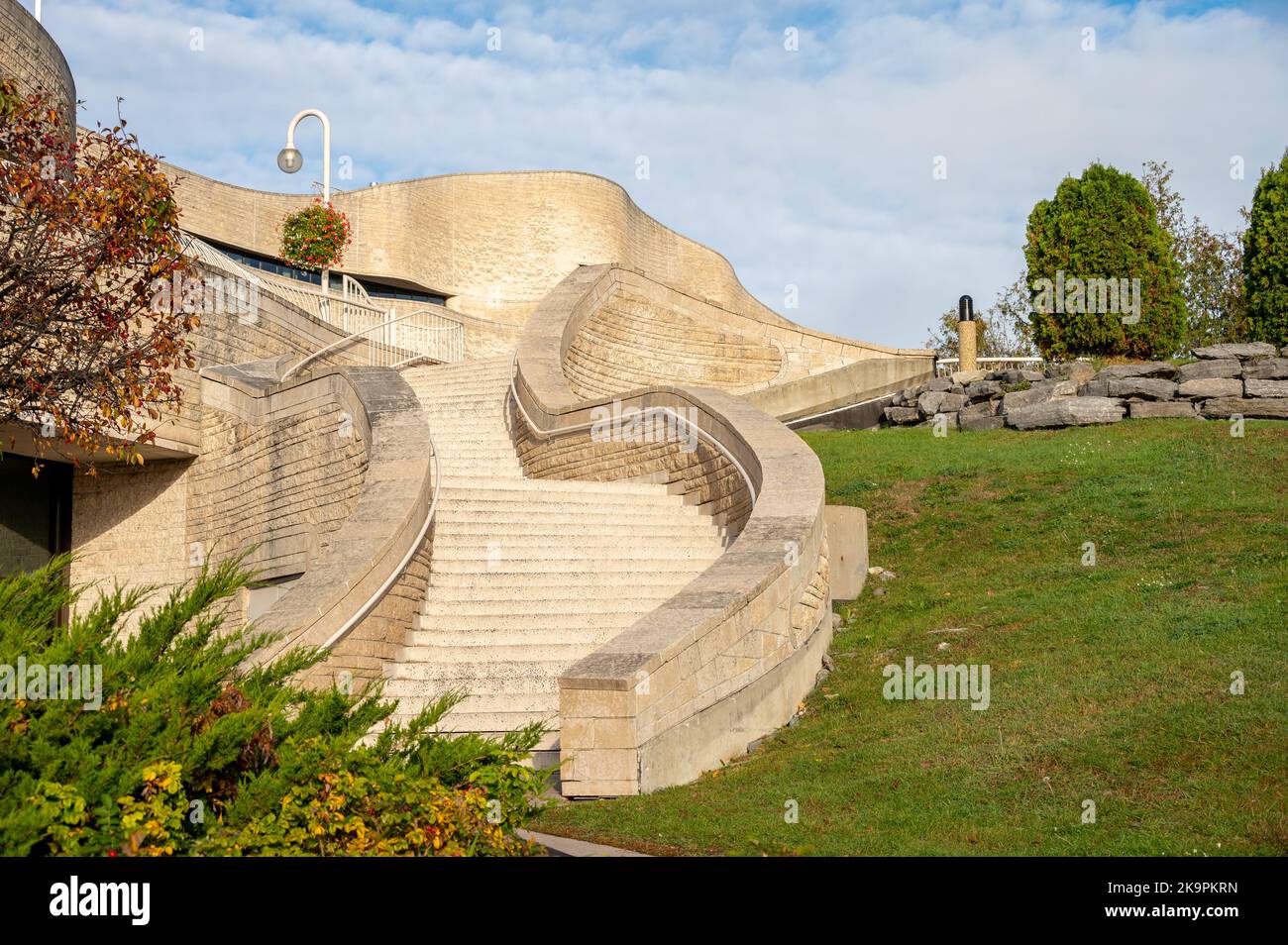 Gatineau, Quebec - October 19, 2022: Facade of the Canadian Museum of ...