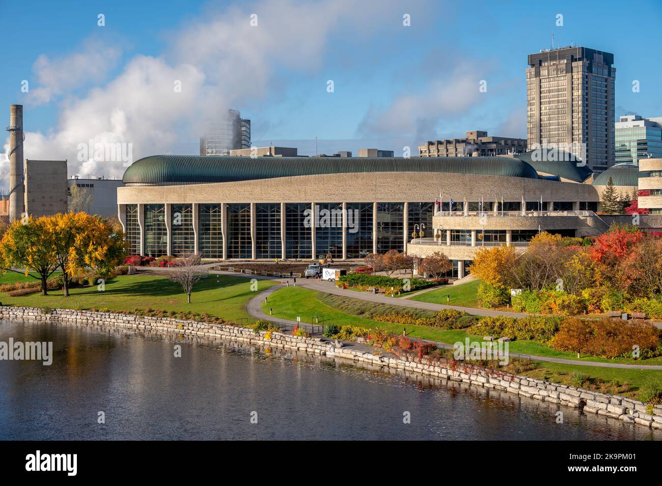 Gatineau, Quebec - October 19, 2022: Facade of the Canadian Museum of ...