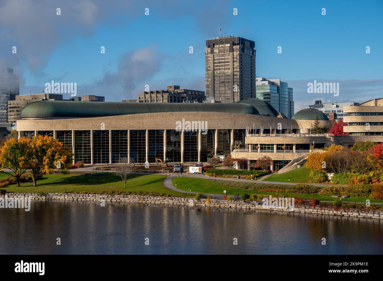 Gatineau, Quebec - October 19, 2022: Facade of the Canadian Museum of ...
