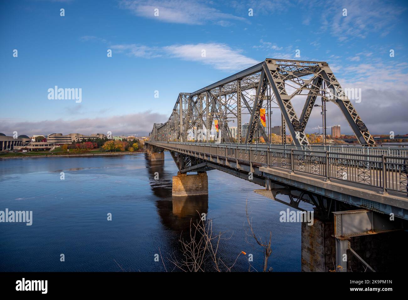 Ottawa, Ontario - October, 19: The Alexandra Bridge. The Bridge ...