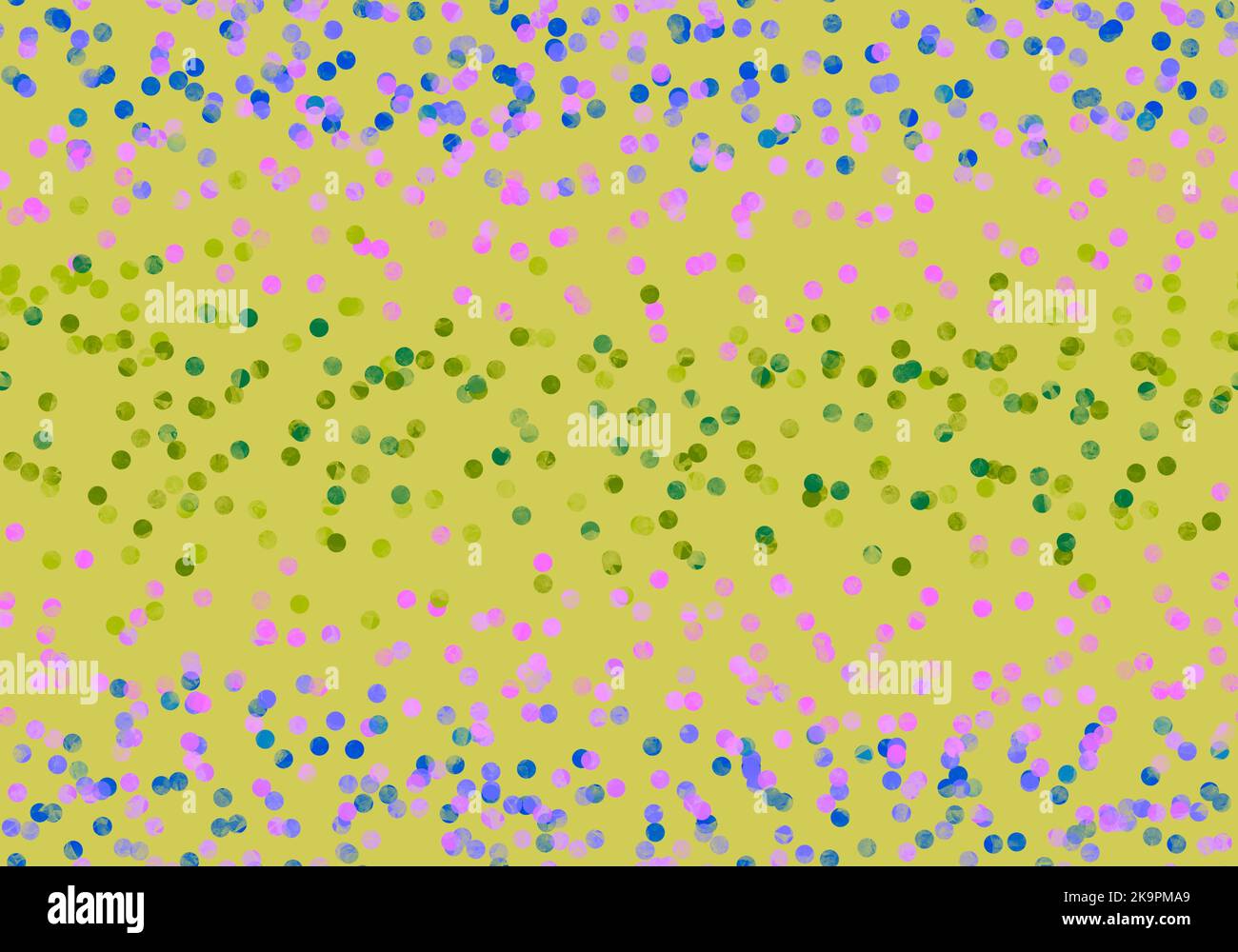 Festive cartoon seamless birthday confetti pattern for wrapping paper ...