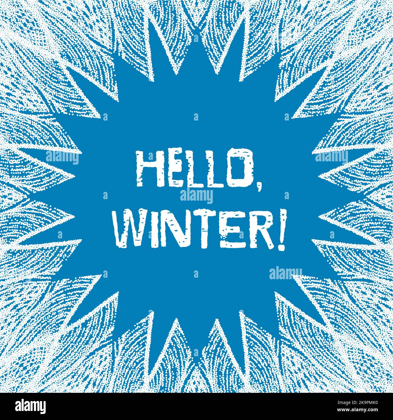 Hello silhouette on white background Stock Vector Images - Alamy