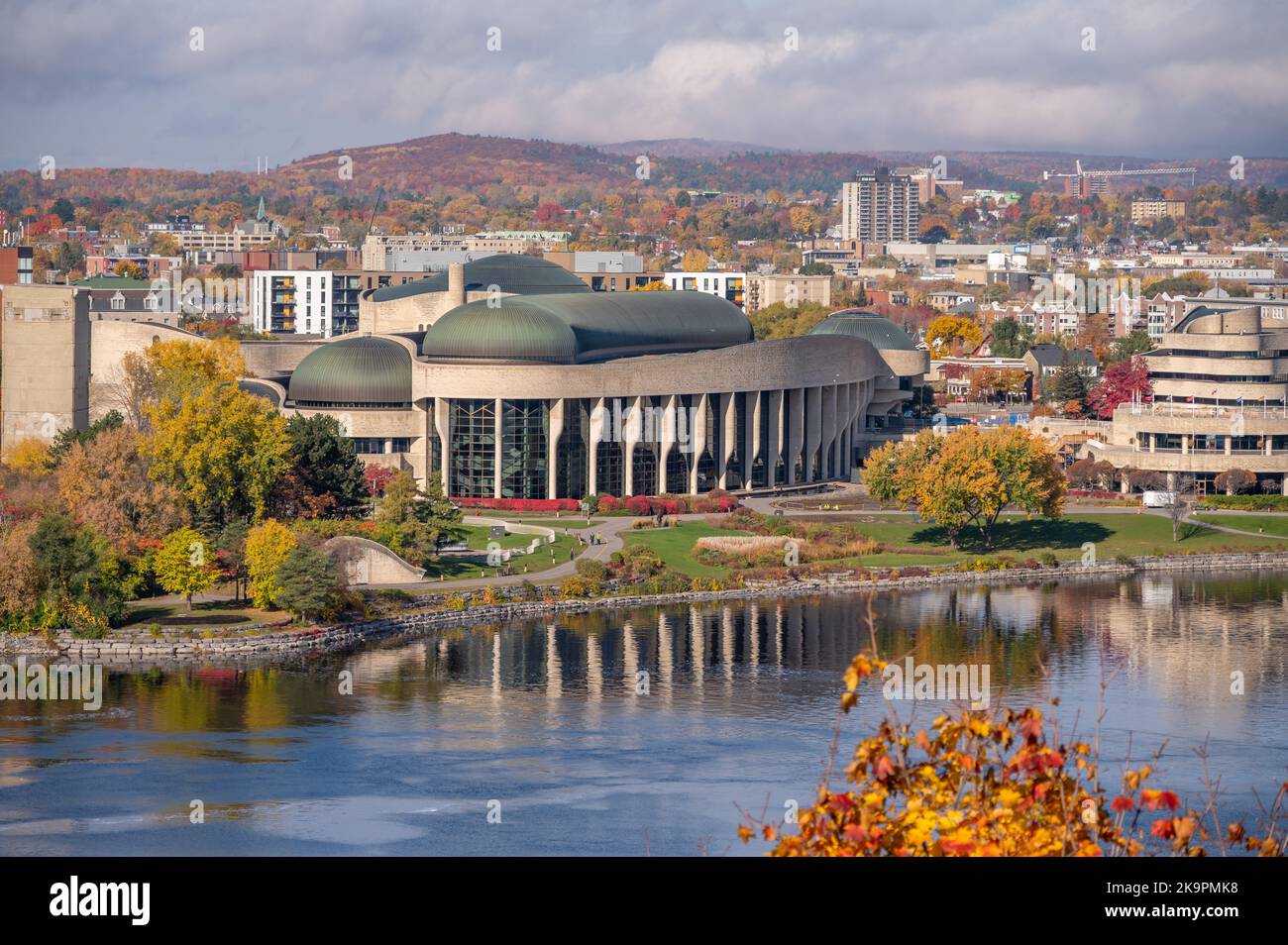 Gatineau, Quebec - October 19, 2022: Facade of the Canadian Museum of ...