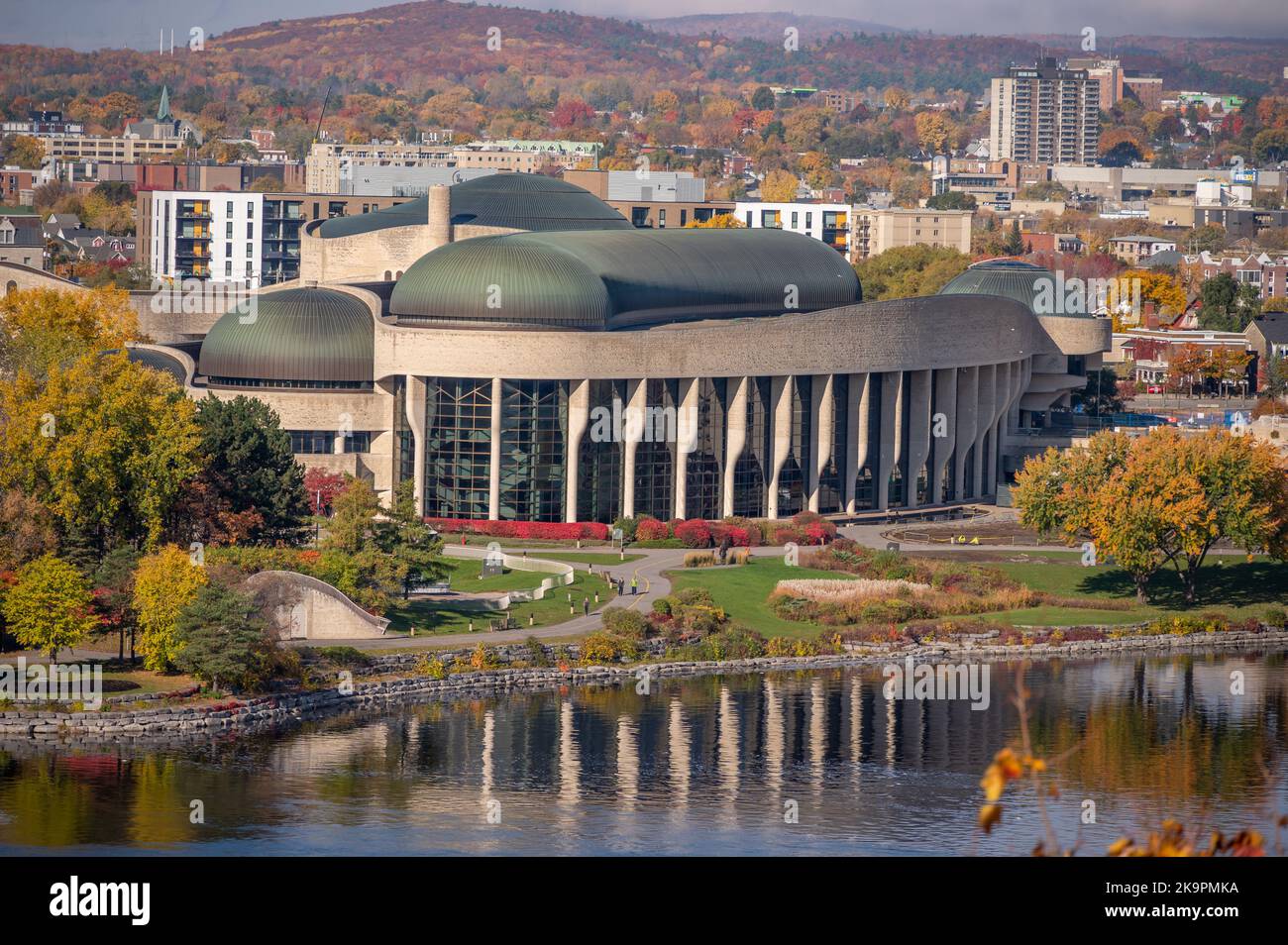 Gatineau, Quebec - October 19, 2022: Facade of the Canadian Museum of ...
