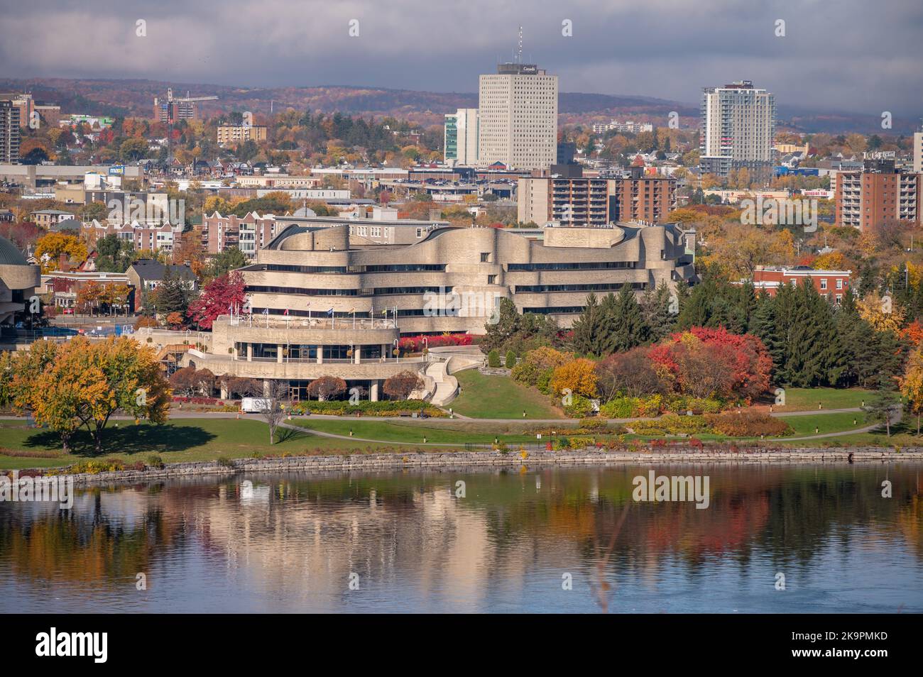 Gatineau, Quebec - October 19, 2022: Facade of the Canadian Museum of ...