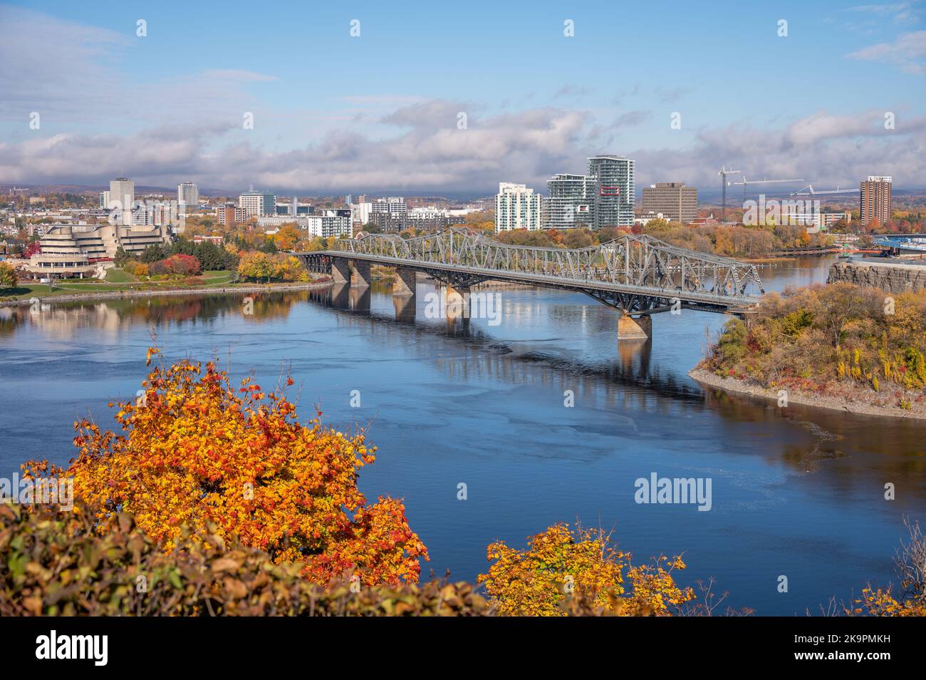 Ottawa, Ontario - October, 19: The Alexandra Bridge. The Bridge ...