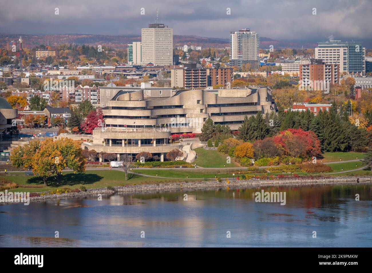 Gatineau, Quebec - October 19, 2022: Facade of the Canadian Museum of ...