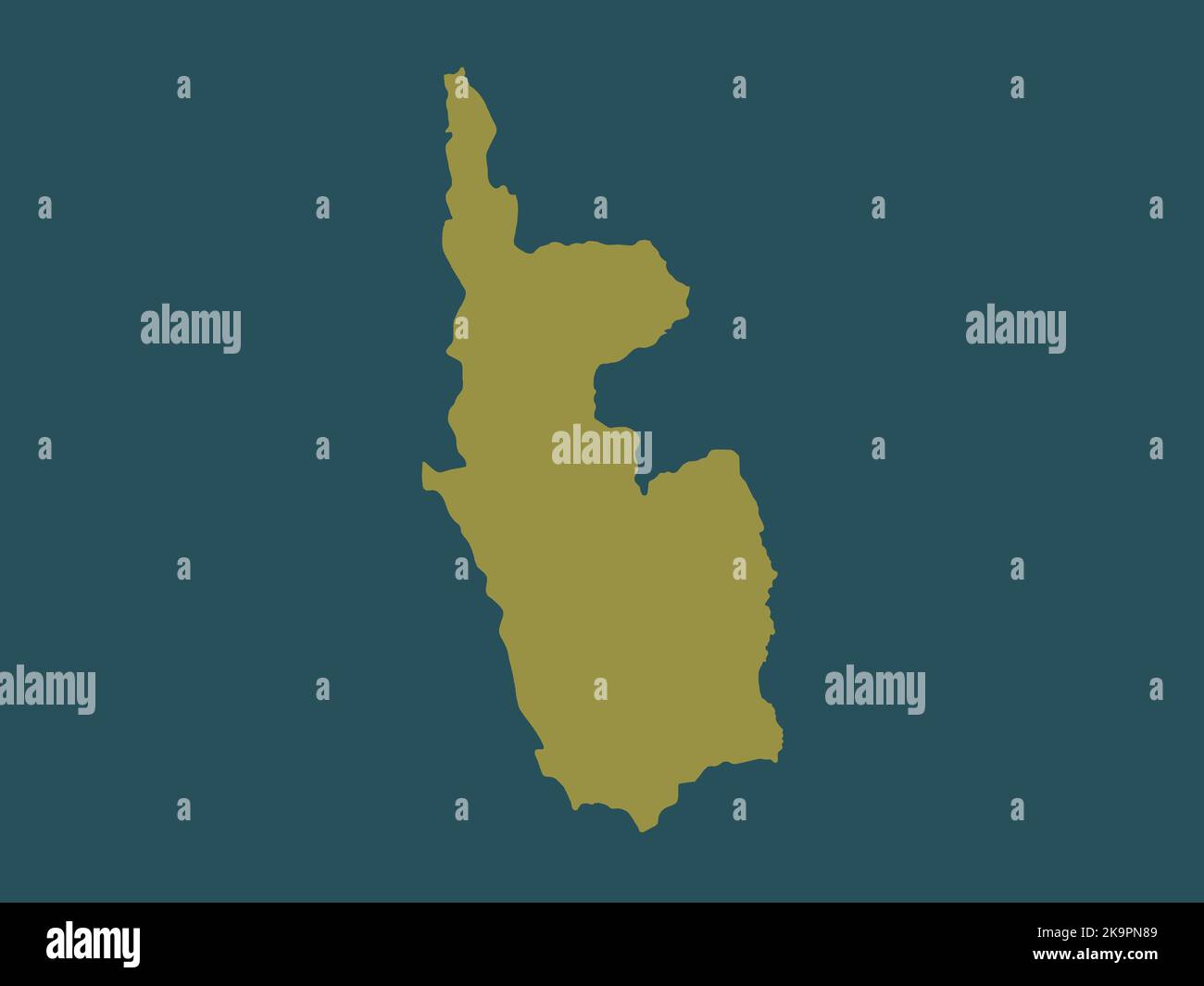 Magway outline map hi-res stock photography and images - Alamy