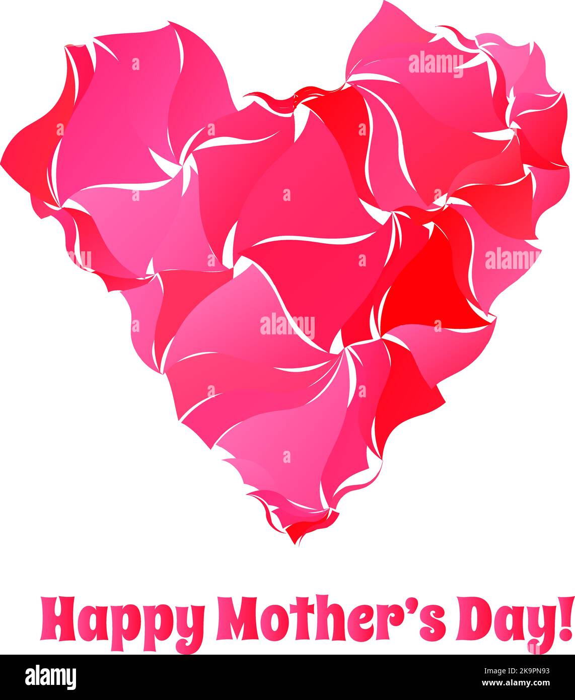 Happy Mothers Day lettering. Handmade vector illustration. Mother's day ...