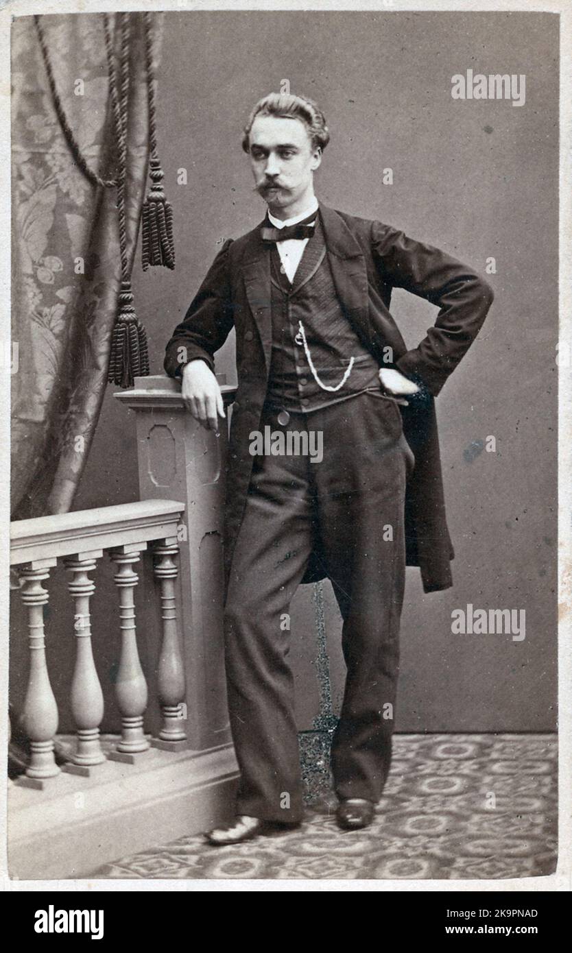 Lieutenant Johan Peter Benedict Torell born in 1837, employed by both ...